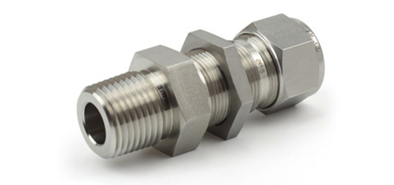 Bulkhead Male Connector - Instrument Fittings