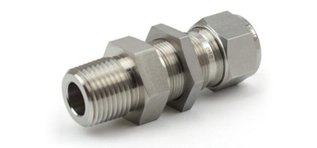 Bulkhead Male Connector - Instrument Fittings